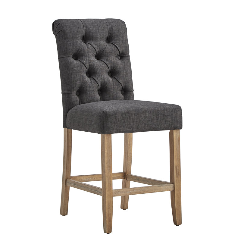 Lark Manor Alsadig Solid Wood Stool & Reviews | Wayfair